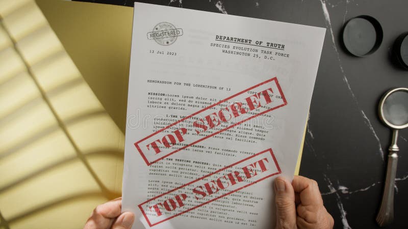 Confidential Agreements that Cannot Be Disclosed Stock Photo - Image of ...