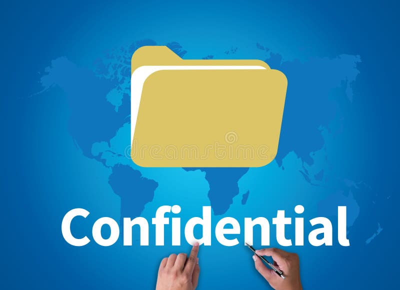 Confidential Label Blue Background Stock Photos - Free & Royalty-Free ...