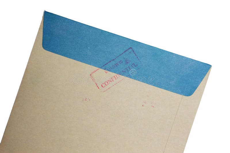 Confidential document stock image. Image of direction - 15076927