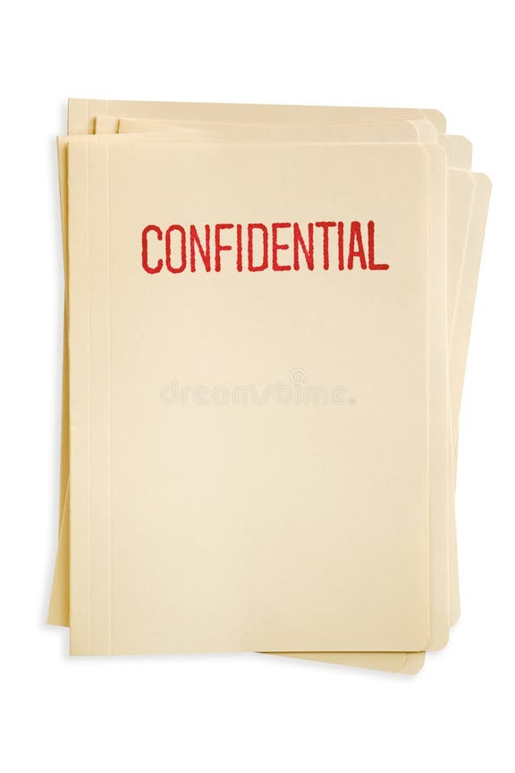 Confidential Files stock photo. Image of space, cardboard - 23436486