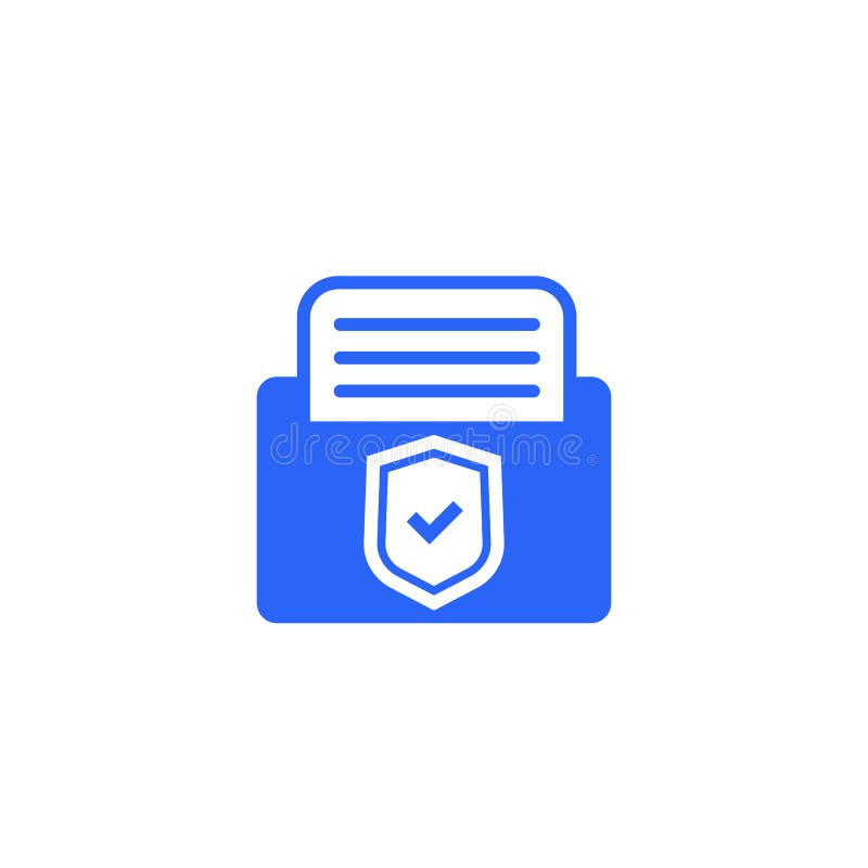 Classified Folder Icon Stock Illustrations – 435 Classified Folder Icon ...