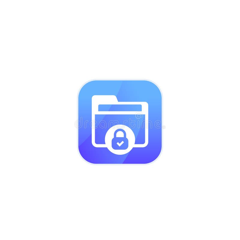 Classified Folder Icon Stock Illustrations – 435 Classified Folder Icon ...