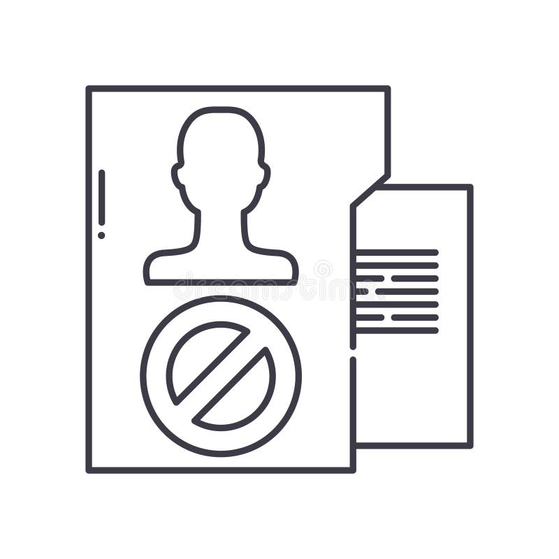 Confidential Linear Icon Stock Illustrations – 3,166 Confidential ...