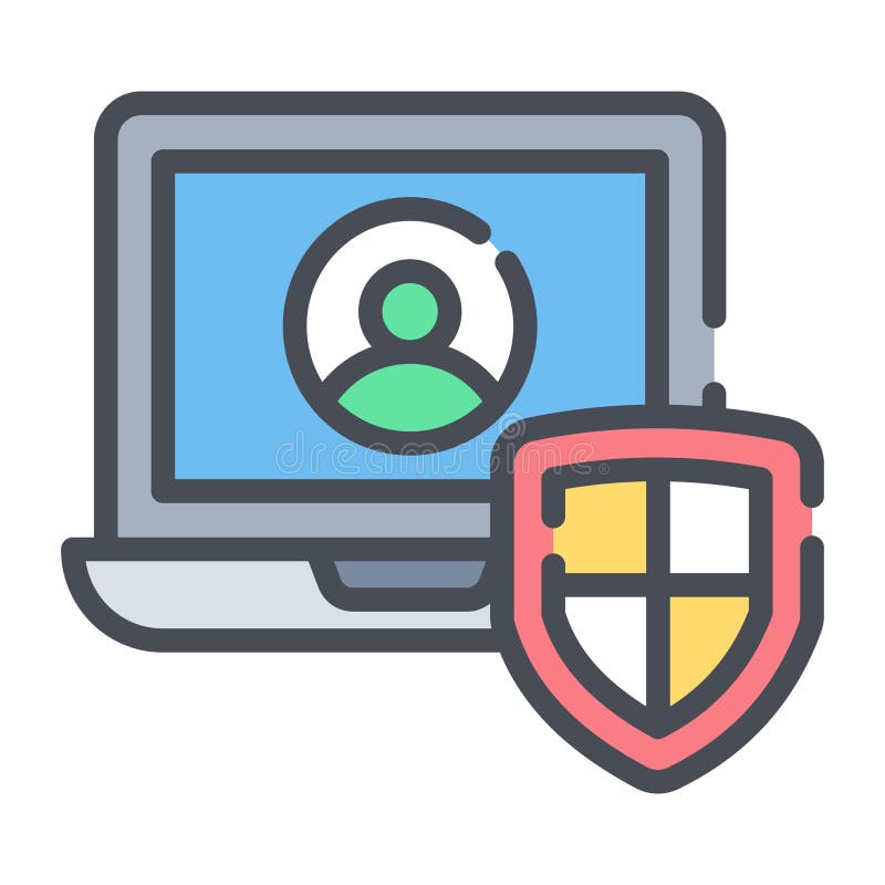 Confidential Information Icon, Online Library Security, Security ...