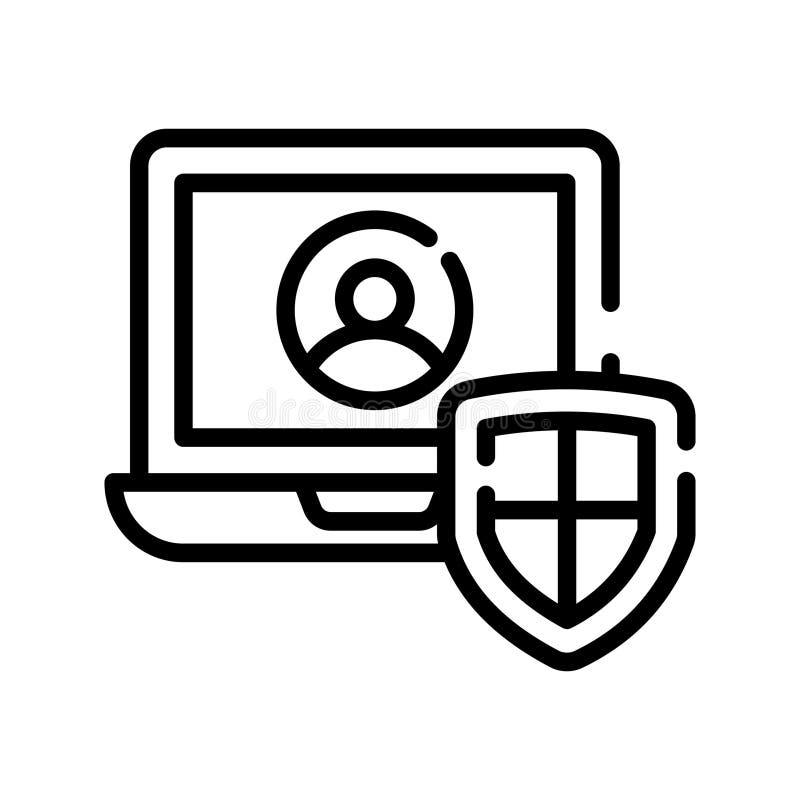 Confidential Information Icon, Online Library Security, Security ...