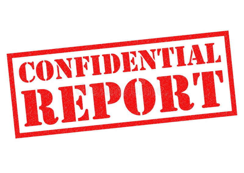Confidential report stock illustration. Illustration of background ...