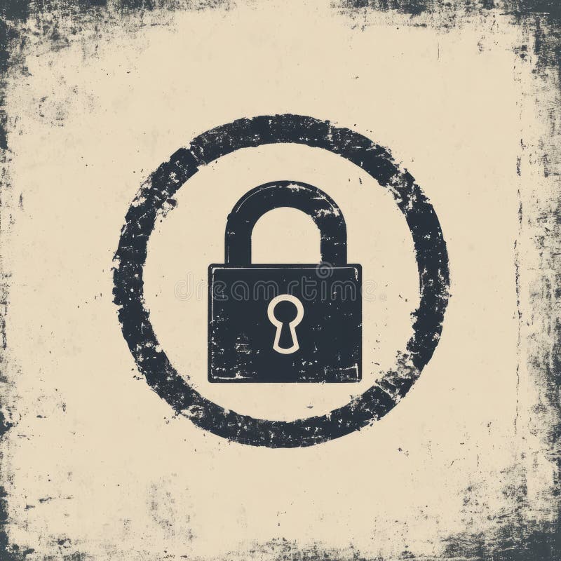 Confidential Stamp Grunge Icon Template Stock Photo - Image of secret ...