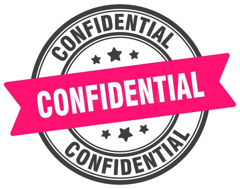 Confidential Stamp Transparent