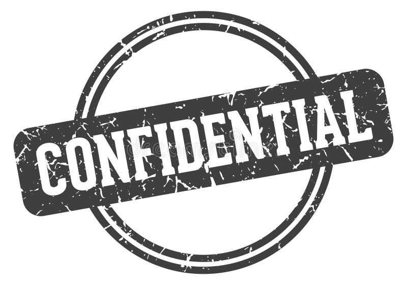 Confidential Stamp Transparent