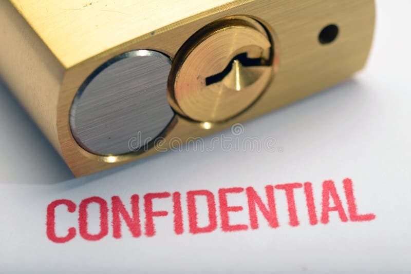 Confidentiality 3 stock photo. Image of archive, lockdown - 53298564