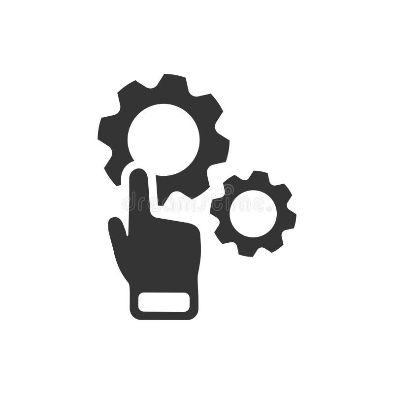 Customize Icon Vector Sign and Symbol Isolated on White Background ...