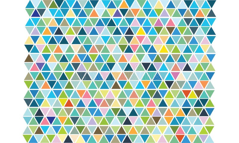 Configuration de triangle illustration de vecteur. Illustration du ...