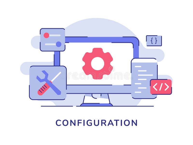 Configure Code Stock Illustrations – 151 Configure Code Stock ...