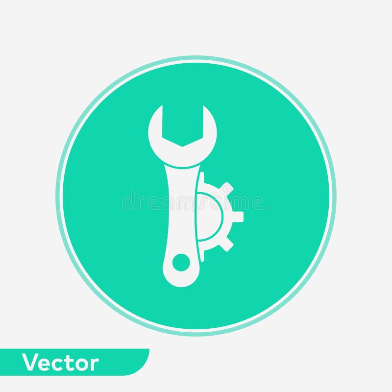 Configuration Vector Icon Sign Symbol Stock Vector - Illustration of ...