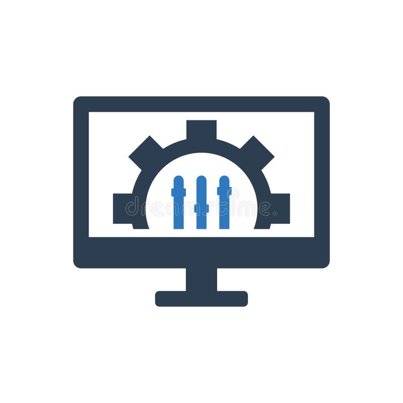 Configuration Icon - Gear Icon - Setting Icon Stock Vector ...