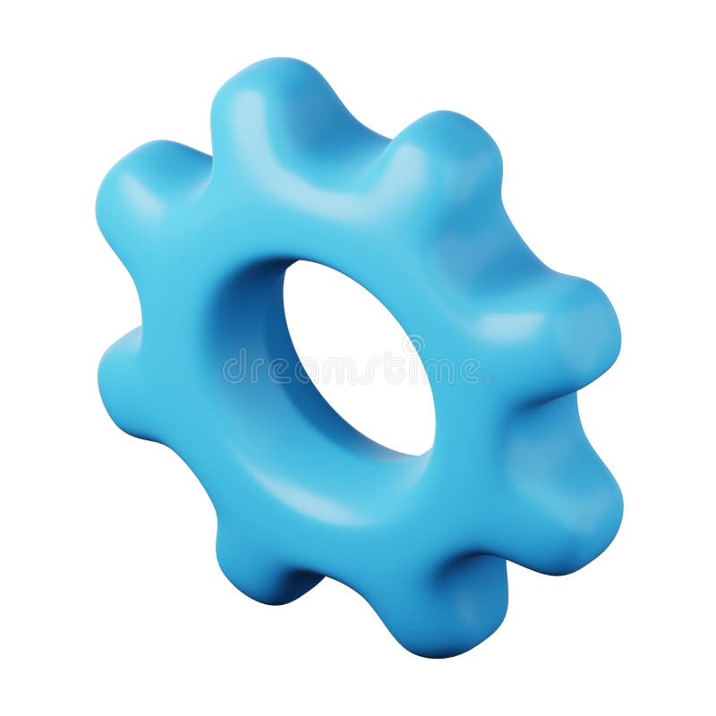 Configuration Settings Cogwheel Gear High Quality 3D Render ...