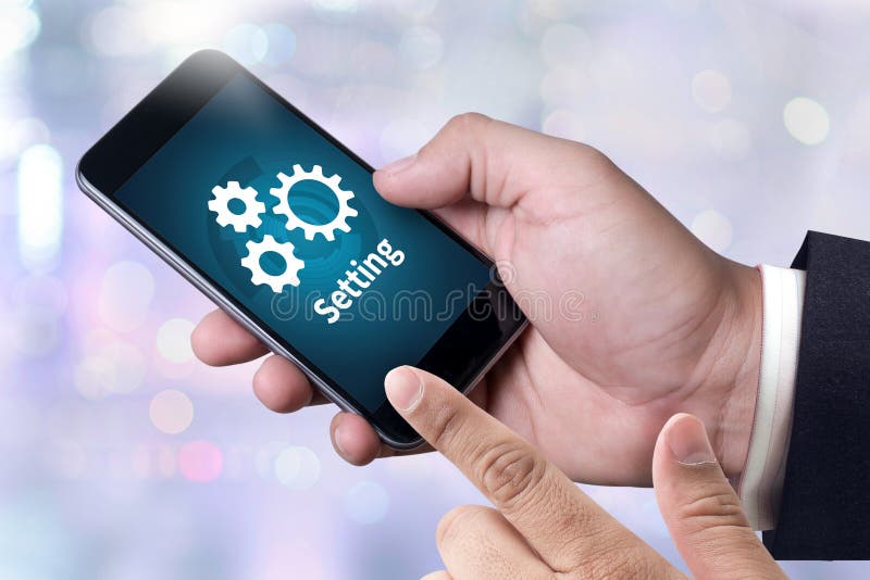 Configuration Setup Tools Setup and Wheel Mechanism Setting Con Stock ...