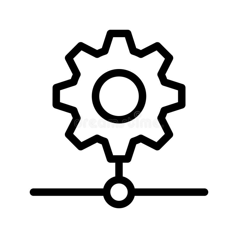 Configure Thin Line Vector Icon Stock Vector - Illustration of crop ... Configure Thin Line Vector Icon Stock Vector - Illustration of crop ...