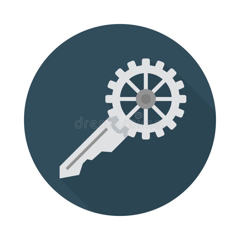 Configure Vector Flat Color Icon Stock Illustration - Illustration of ...