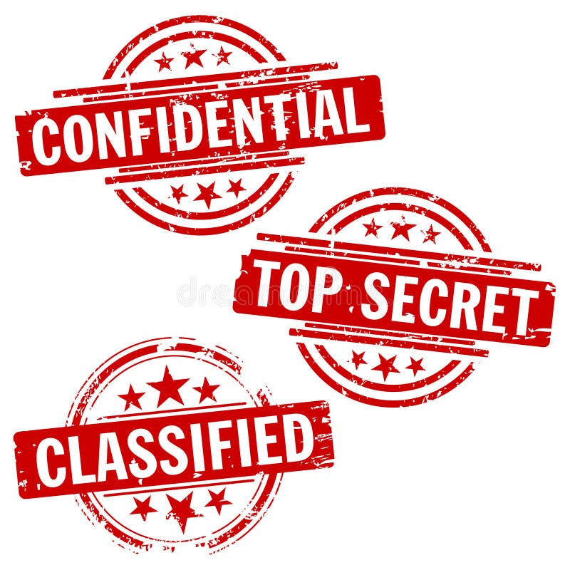 Top Secret Classified Stamp