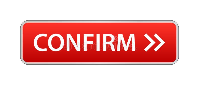 Confirm button stock vector. Illustration of abstract - 213157677