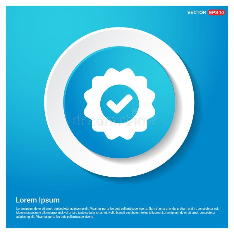 Confirm icon stock vector. Illustration of vote, choice - 132403815