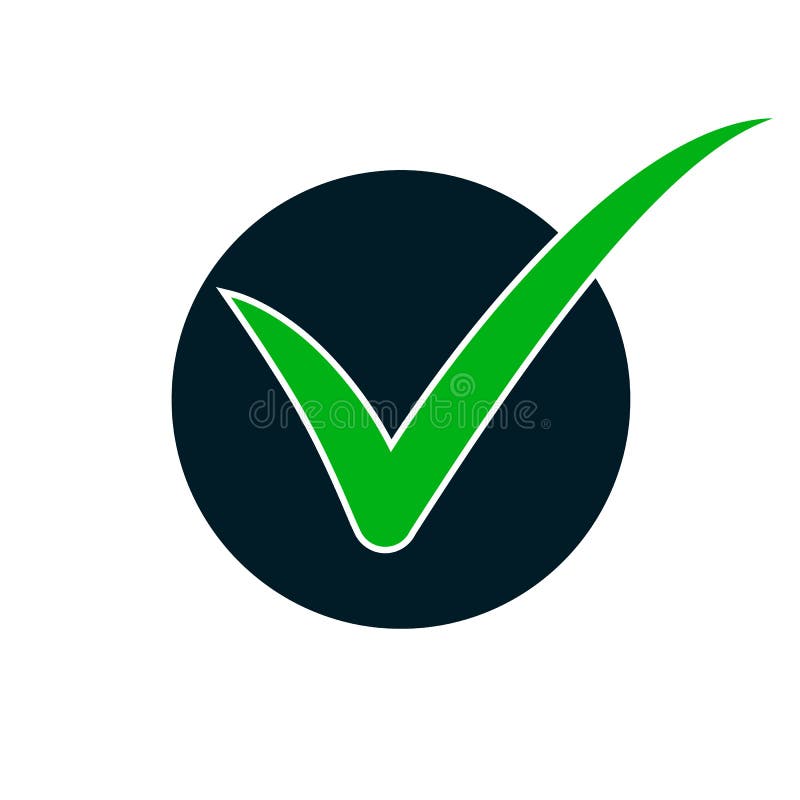 Confirm Icon Vector. Simple Flat Symbol Stock Vector - Illustration of ... Confirm Icon Vector. Simple Flat Symbol Stock Vector - Illustration of ...