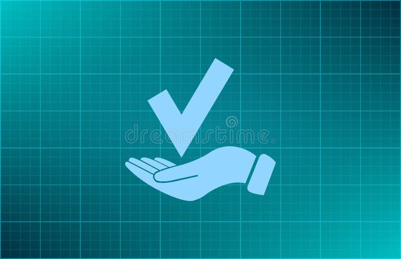 Vector Illustration Blue Background Stock Vector - Illustration of ...