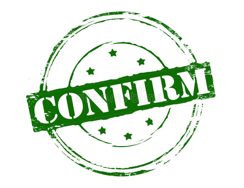 Confirm stock illustration. Illustration of confirm - 109189977