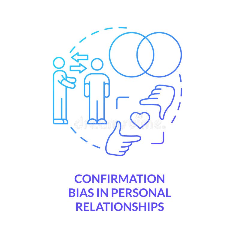 Confirmation Bias Stock Illustrations 151 Confirmation Bias Stock