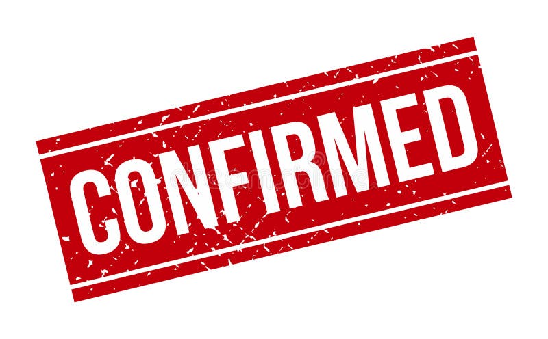 Confirmed Rubber Stamp. Red Confirmed Rubber Grunge Stamp Seal Vector ...