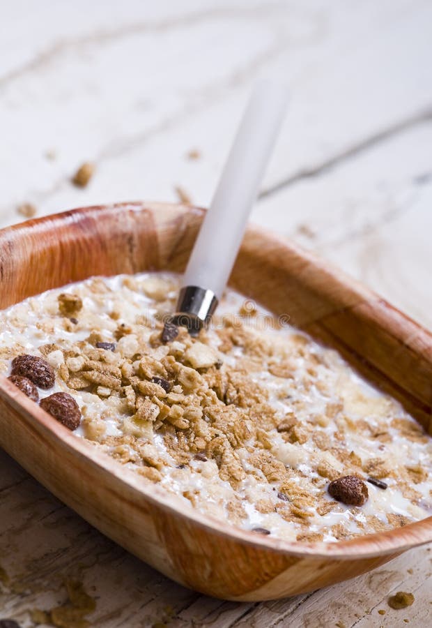 Conflakes with milk stock photo. Image of kitchen, hungry - 23878516
