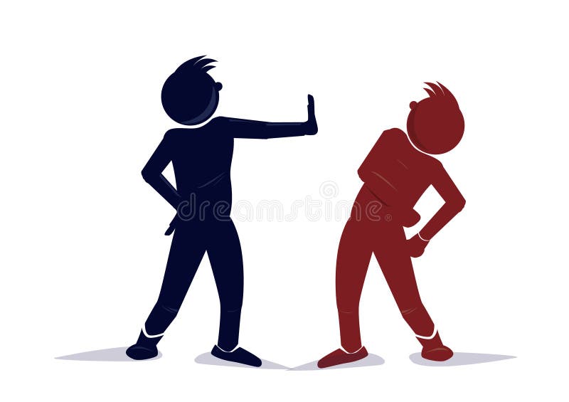 Conflict stock illustration. Illustration of fight, strong - 11360679