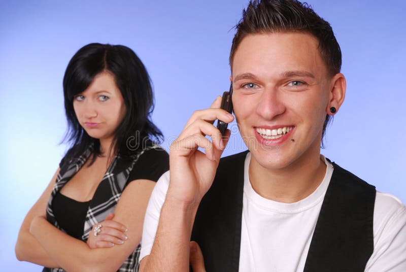 Conflict stock photo. Image of model, dispute, disappointed - 13506848