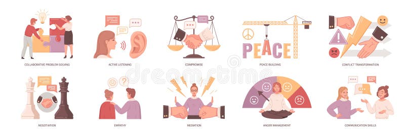 Dispute Resolution Process Stock Illustrations – 168 Dispute Resolution ...