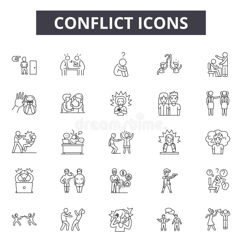 Pictogram Icons Anger Management Stock Illustrations – 22 Pictogram ...