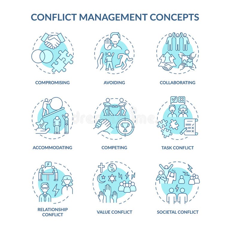 Resolving Conflict Logo Stock Illustrations – 47 Resolving Conflict ...