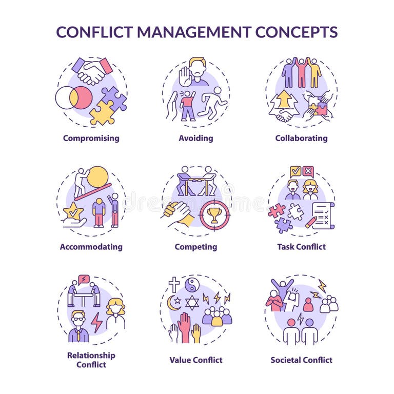 Resolving Conflict Logo Stock Illustrations – 48 Resolving Conflict ...