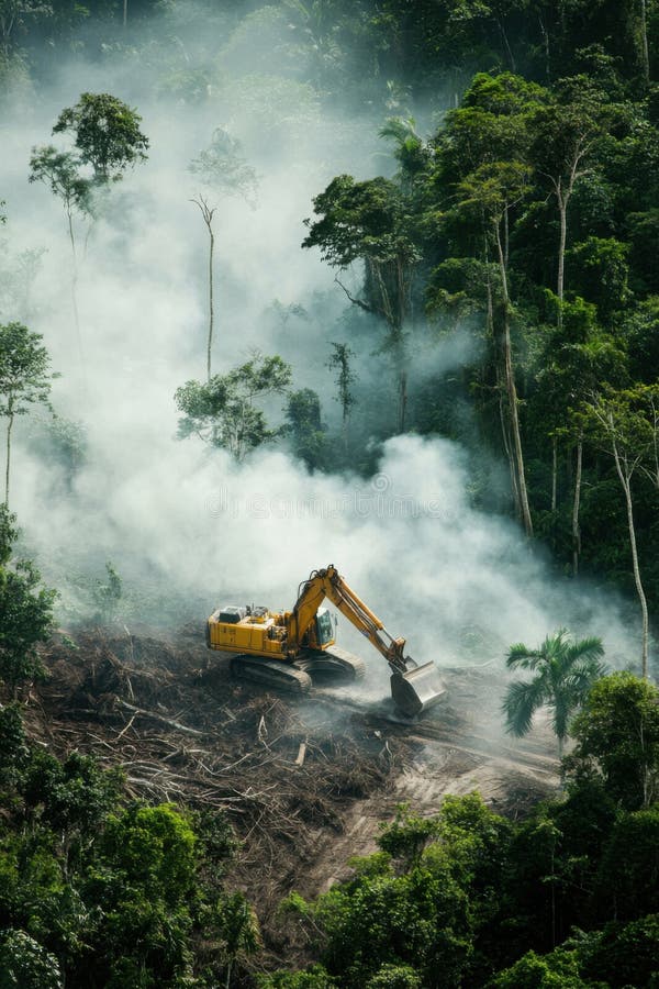 Conflict of Progress and Nature As Forest Land is Cleared for ...
