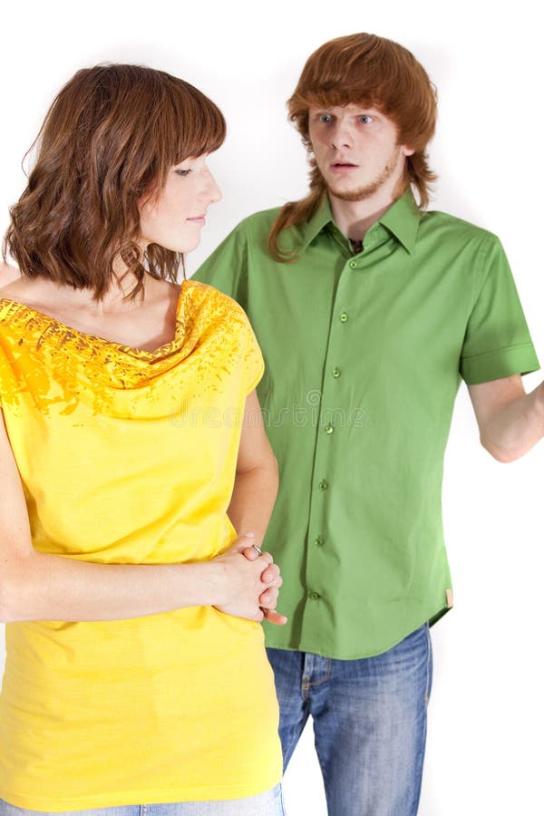 Distrust in relationship stock photo. Image of unfaithful - 11724798