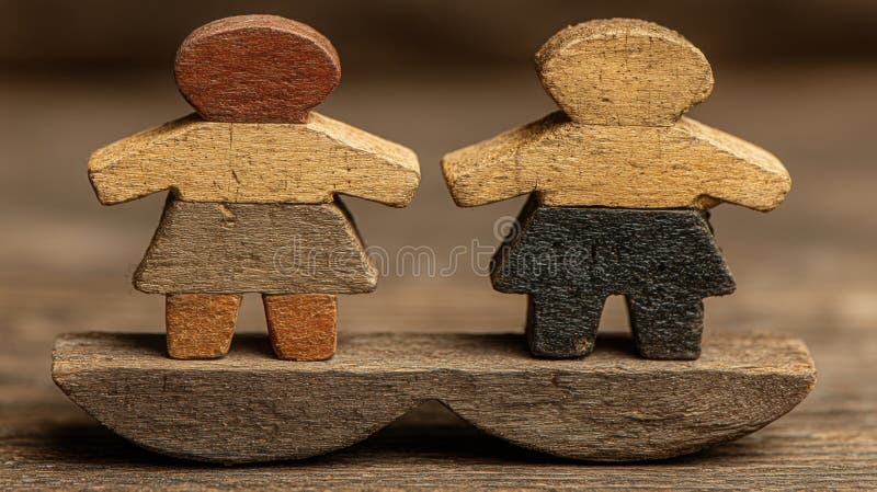 Conflict Resolution Icon Concept Featuring Balanced Scale Representing ...