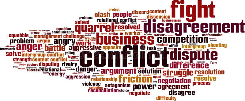 Resolve Conflict Word Cloud Stock Illustrations – 40 Resolve Conflict ...