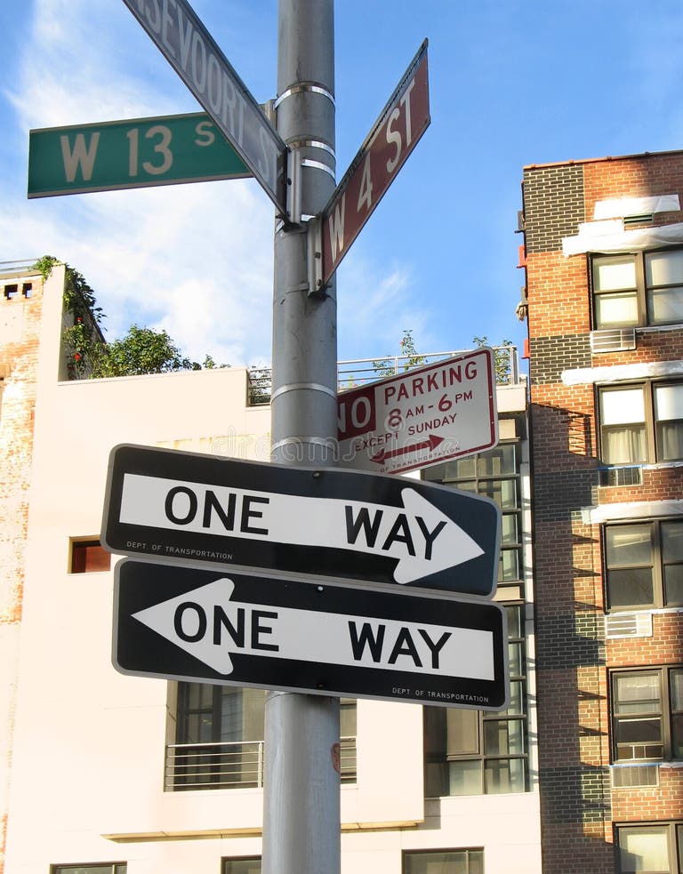 Conflicting Road Signs Stock Photos - Free & Royalty-Free Stock Photos ...