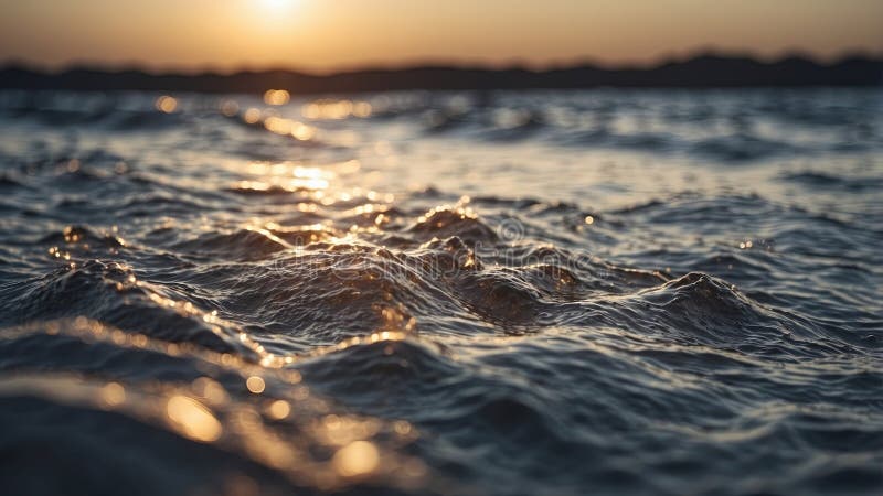 Confluence of River and Sea Waters during Tide Changes. Stock Photo ...
