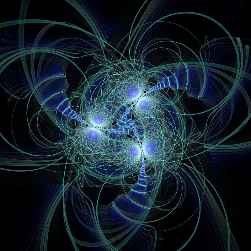 Confluence of Wavelength stock illustration. Illustration of field ...