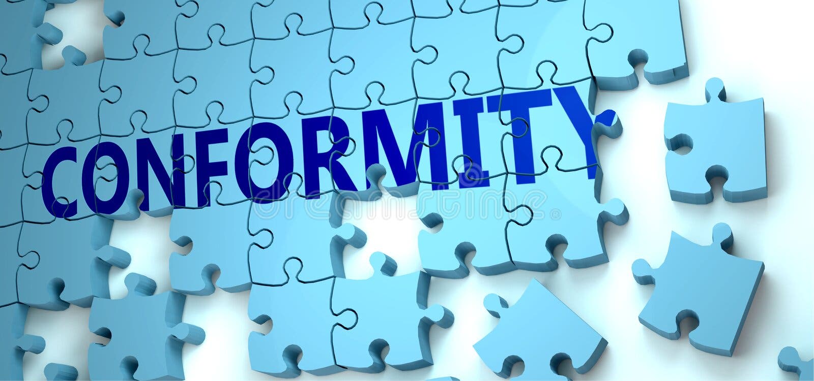 Conformity Concept of Business Development Stock Illustration ...