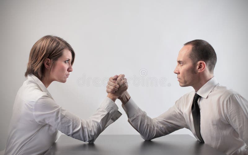 Confrontation stock image. Image of meeting, businessman - 23737327