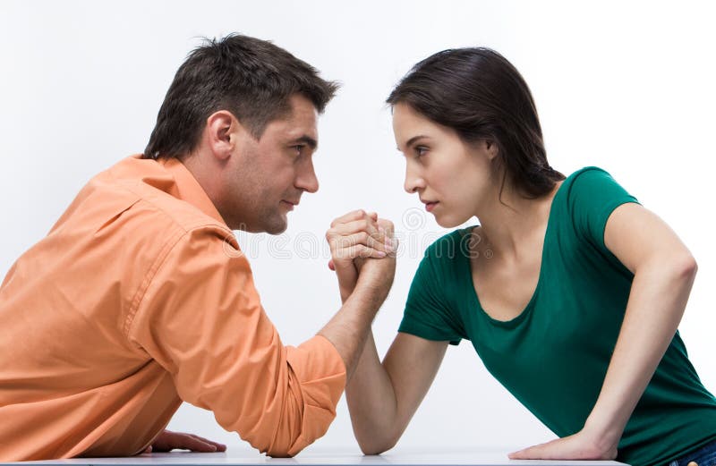 Angry man and woman stock image. Image of colleague, businesswoman ...