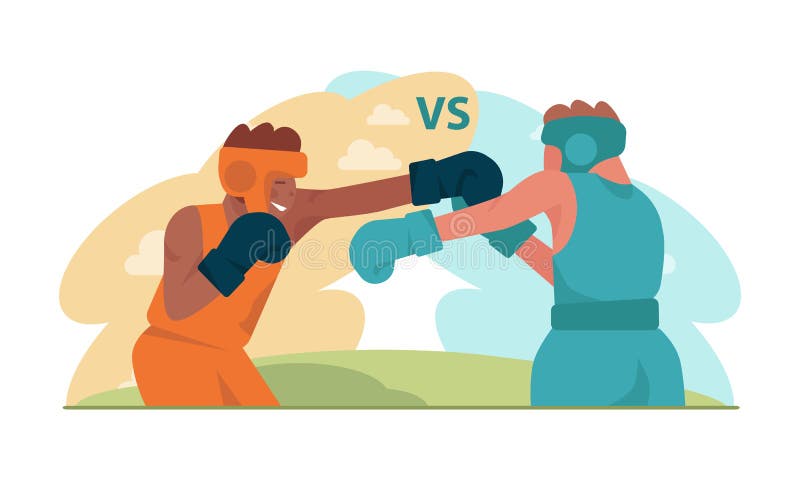 Confrontation Concept. Business or Social Controversy or Disagreement ...