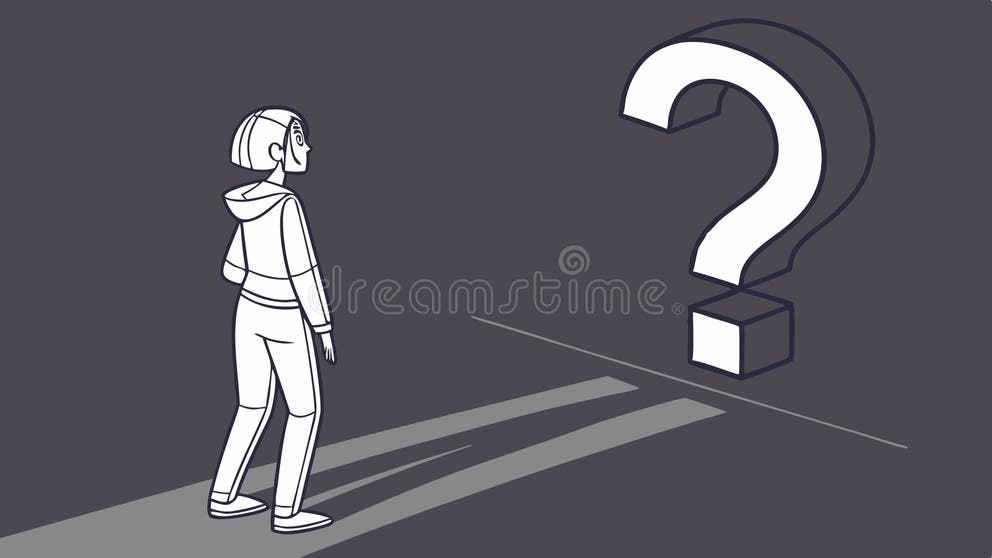 Confronting Uncertainty, Seeking Answers, Problem Solving, Vector ...